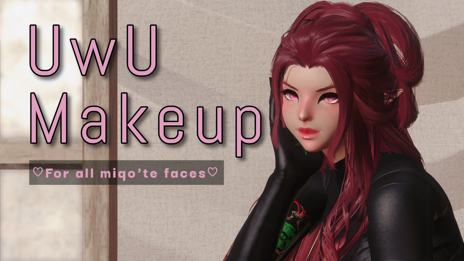 [ERIRU] UwU Makeup - The Glamour Dresser : Final Fantasy XIV Mods and More