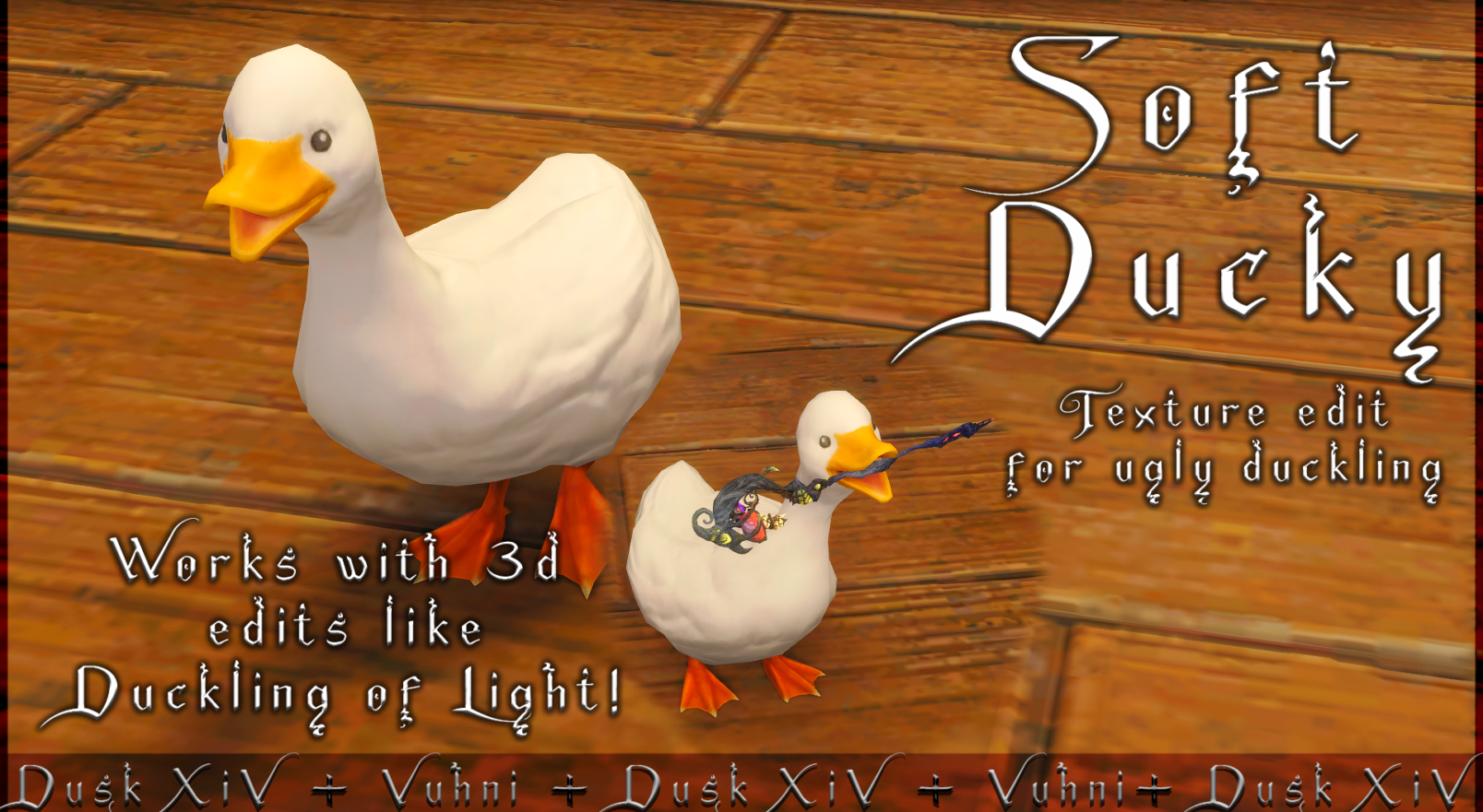 Gothic Paramour Bed - The Glamour Dresser : Final Fantasy XIV Mods and More