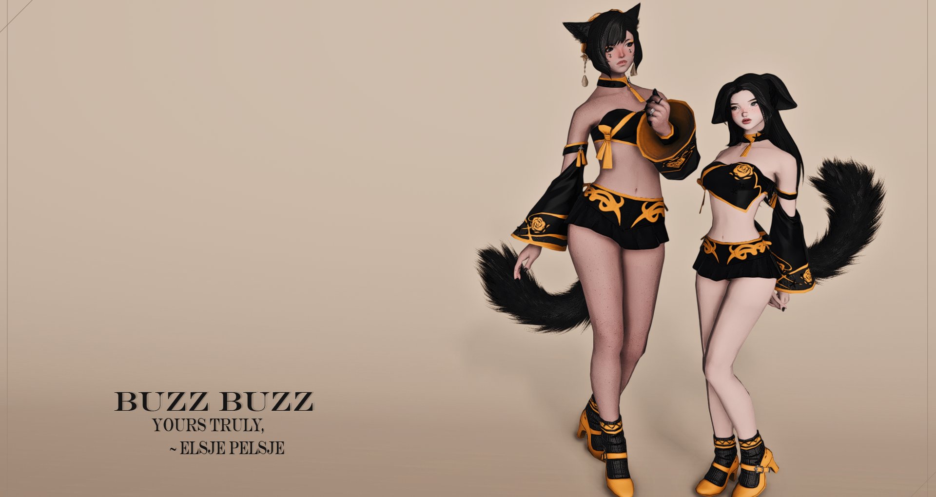 Buzz Buzz - The Glamour Dresser : Final Fantasy XIV Mods and More