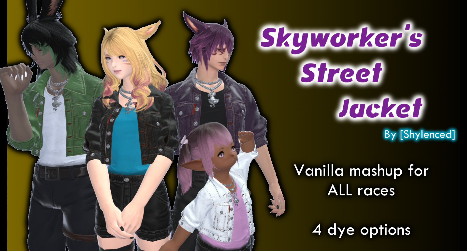 Skyworker's Street Jacket - The Glamour Dresser : Final Fantasy XIV ...