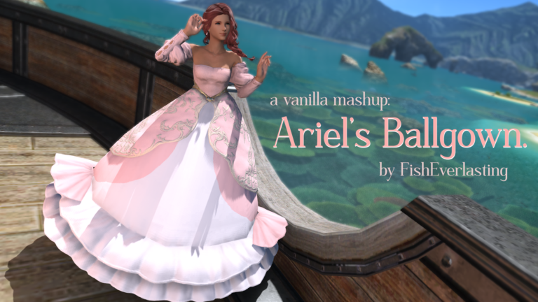 Ariel's Ballgown - The Glamour Dresser : Final Fantasy XIV Mods and More