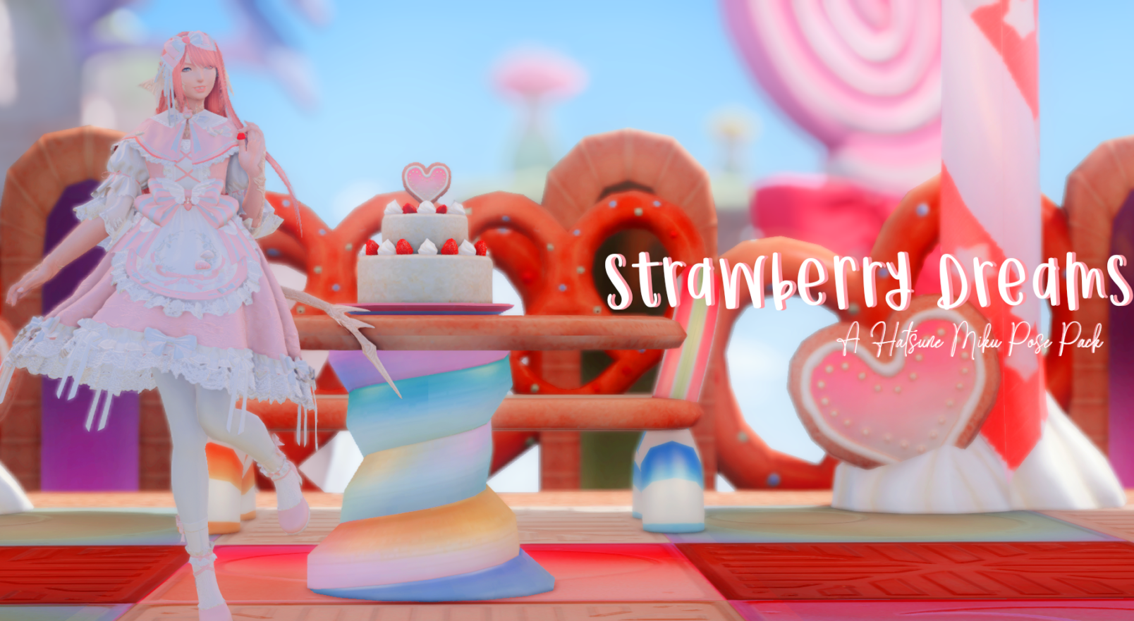 [C] Traces of Two Pasts [*Aerith & Tifa Pose Pack] - The Glamour ...