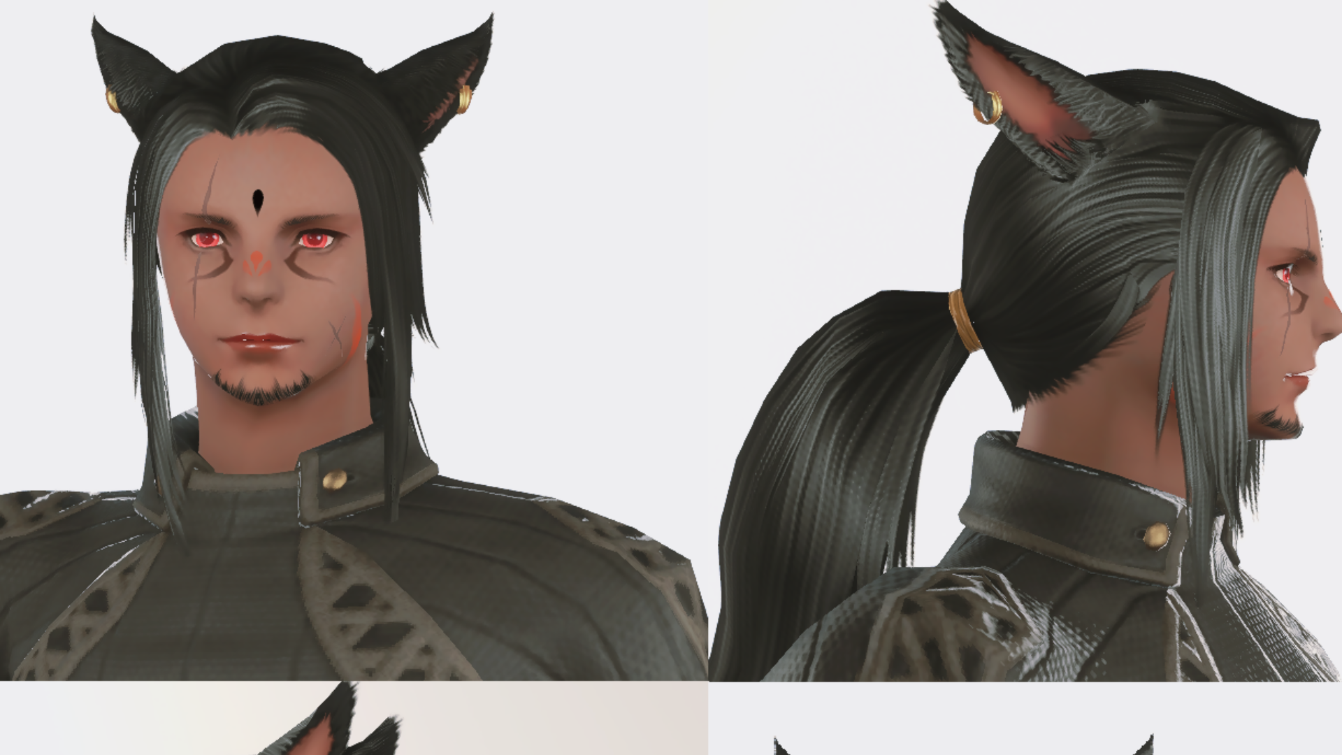 Longer ponytail(male miqo) - The Glamour Dresser : Final Fantasy XIV ...