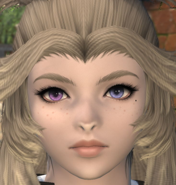 Female Viera Face One Brows and Lashes Retexture PRE DT - The Glamour ...