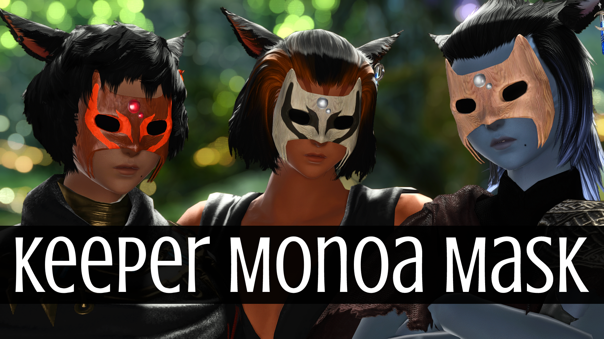 Keeper Monoa Mask - The Glamour Dresser : Final Fantasy XIV Mods and More
