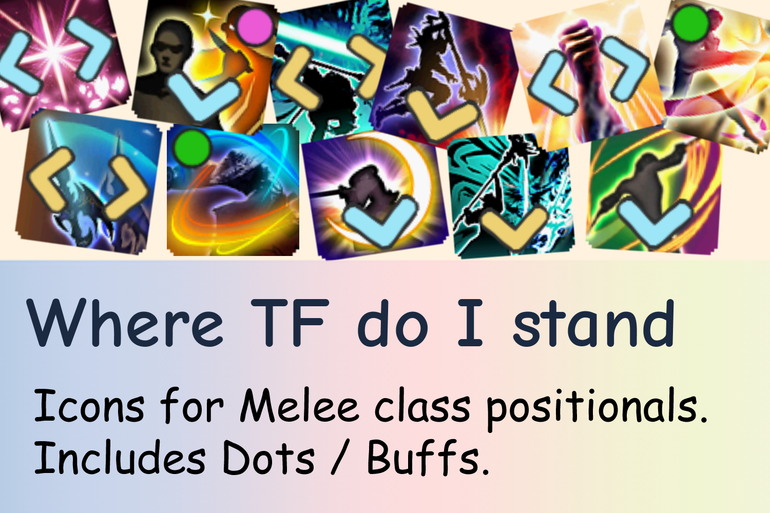 "Where TF do I stand" - Melee Positional Icon Pack - The Glamour ...