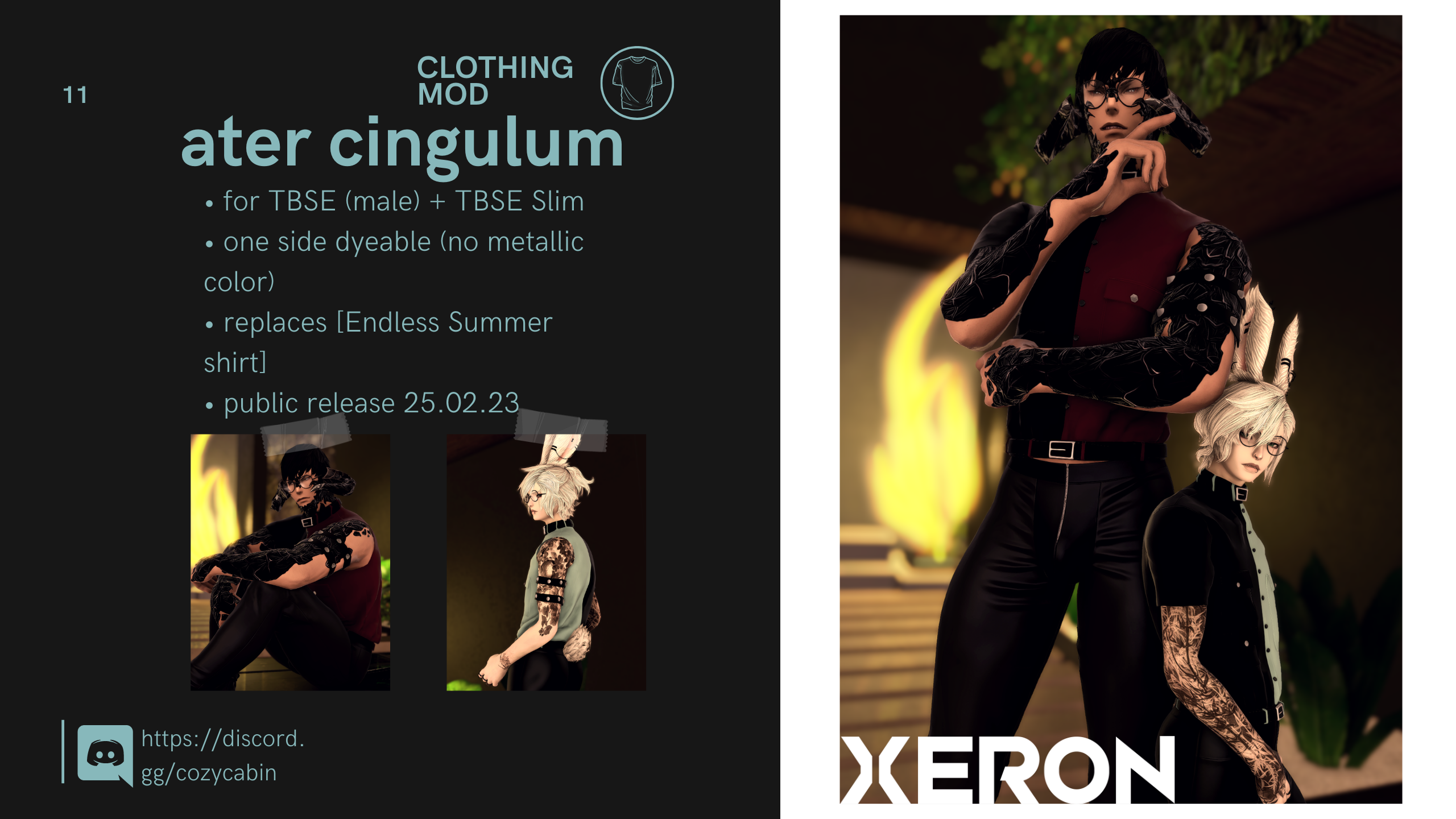 ater cingulum - The Glamour Dresser : Final Fantasy XIV Mods and More