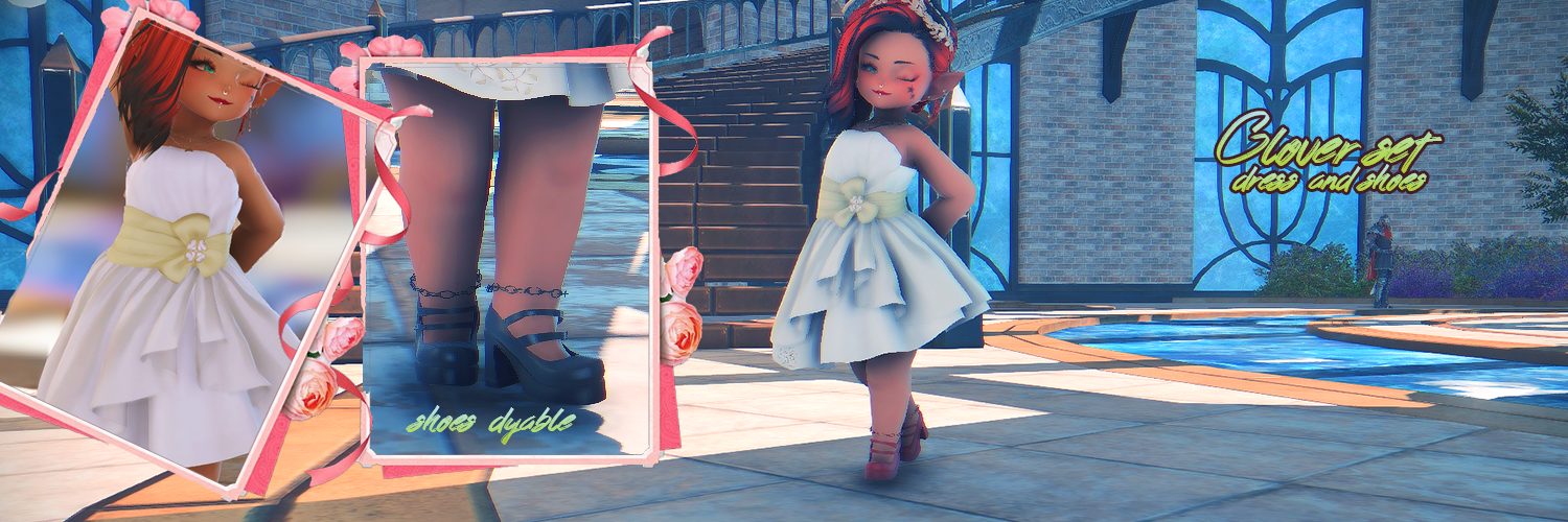 Clover set - The Glamour Dresser : Final Fantasy XIV Mods and More