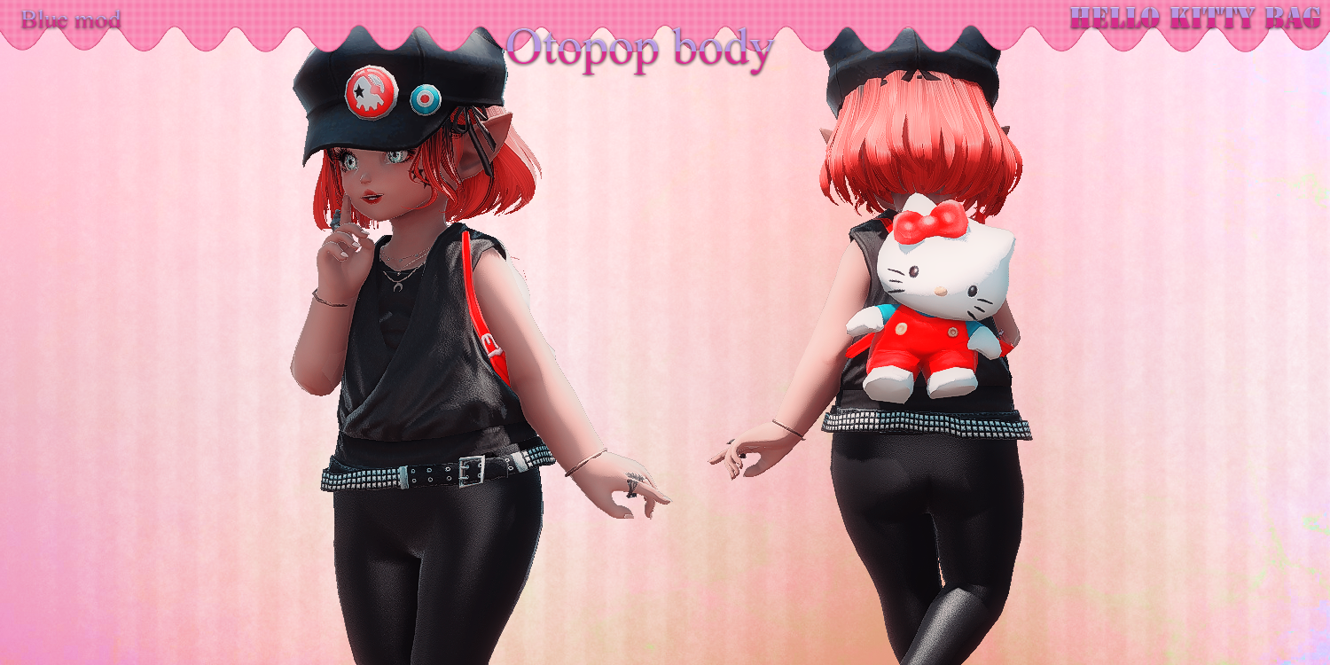 Hello Kitty Bag - The Glamour Dresser : Final Fantasy XIV Mods and More