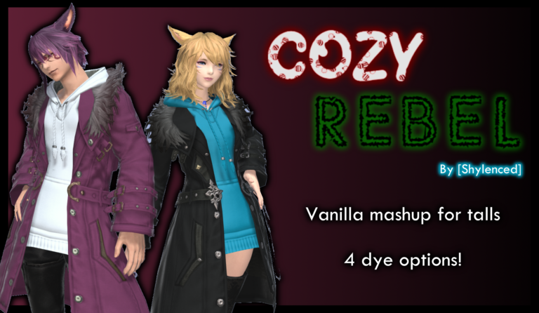 Cozy Rebel - The Glamour Dresser : Final Fantasy XIV Mods and More