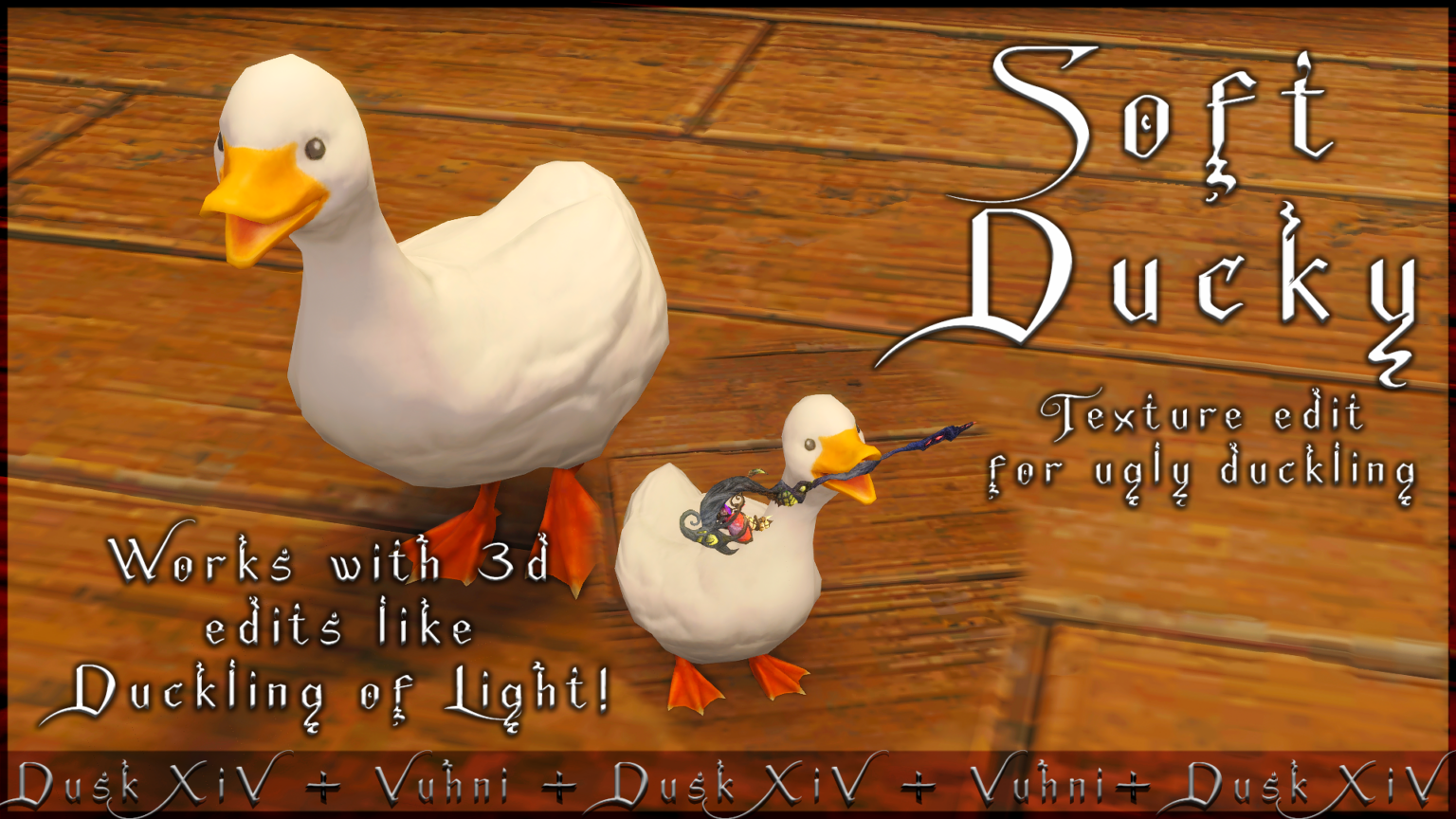 Soft Ducky - The Glamour Dresser : Final Fantasy XIV Mods and More