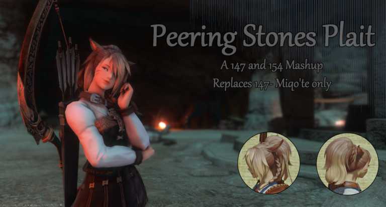 Peering Stones Plait - The Glamour Dresser : Final Fantasy XIV Mods and ...