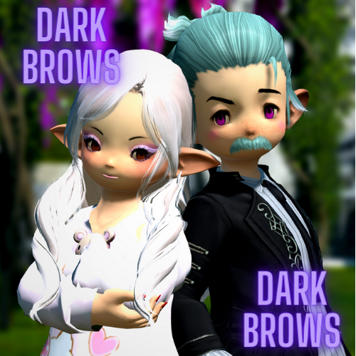 Dark Brows for ALL Lalafell (M & F) - The Glamour Dresser : Final ...