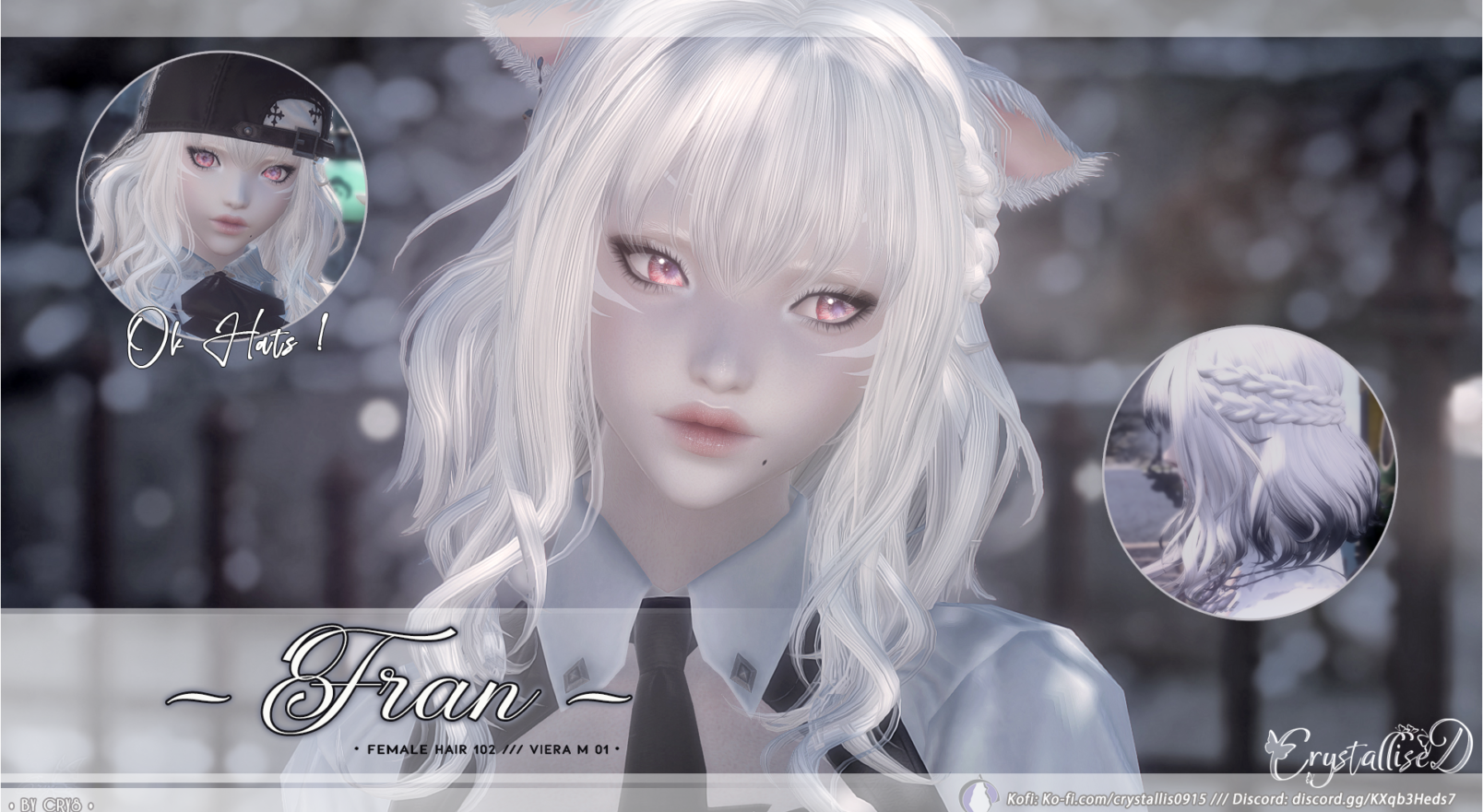 [°c°] Hilda's hair for Viera v2 - The Glamour Dresser : Final Fantasy ...