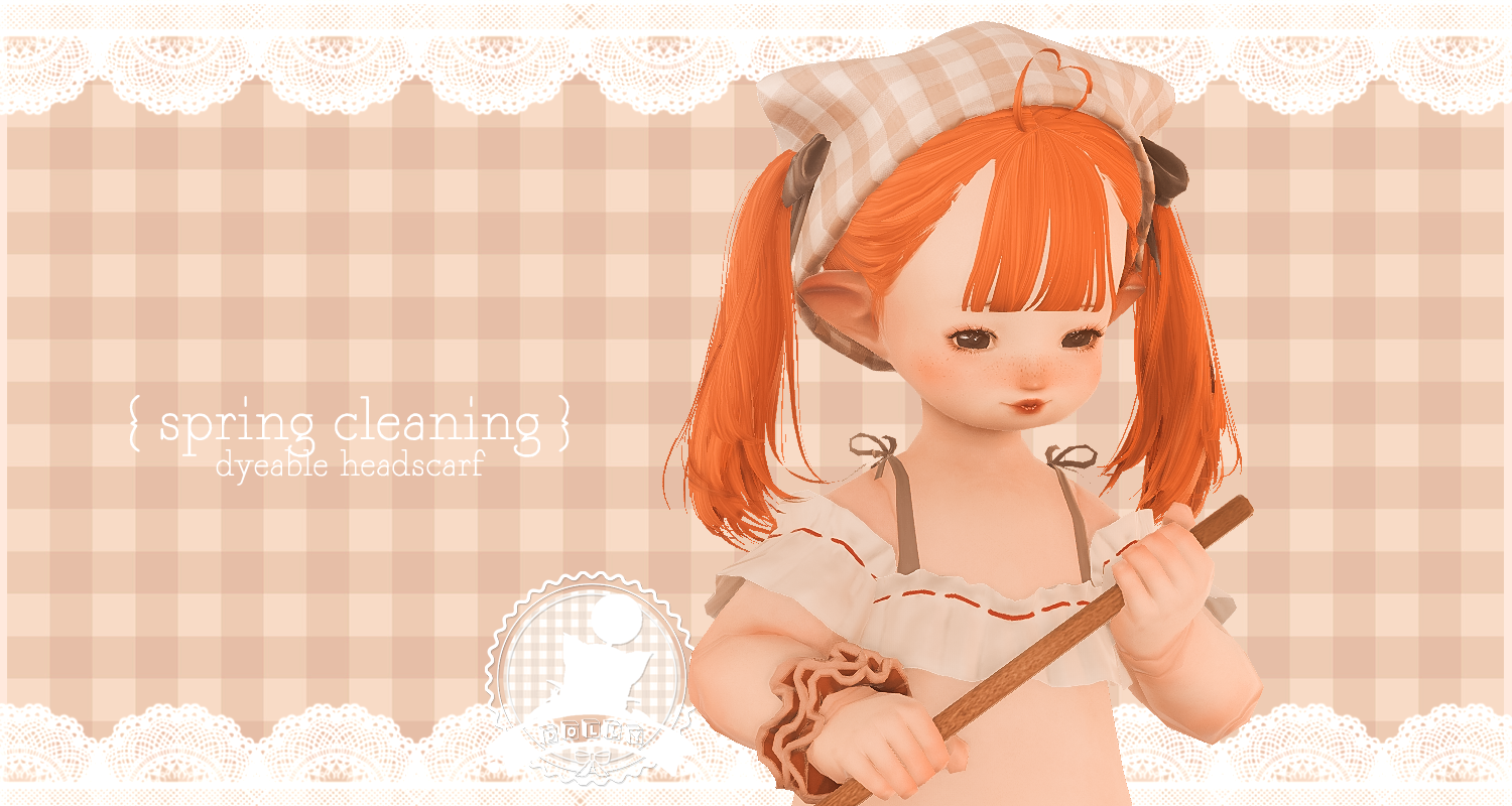 [dolly] spring cleaning ???? - The Glamour Dresser : Final Fantasy XIV ...
