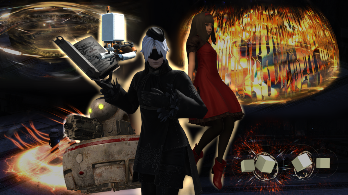 [SMN] SUMMONER Nier Automata Skill VFX PACK - The Glamour Dresser ...