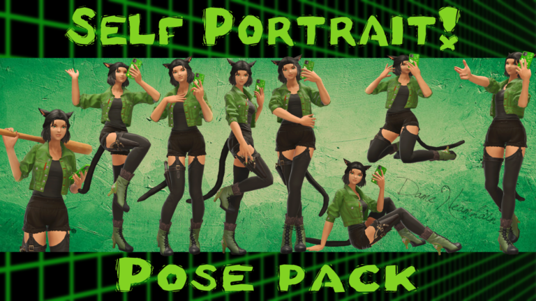 Self Portrait! (Anamnesis Pose Pack) - The Glamour Dresser : Final ...