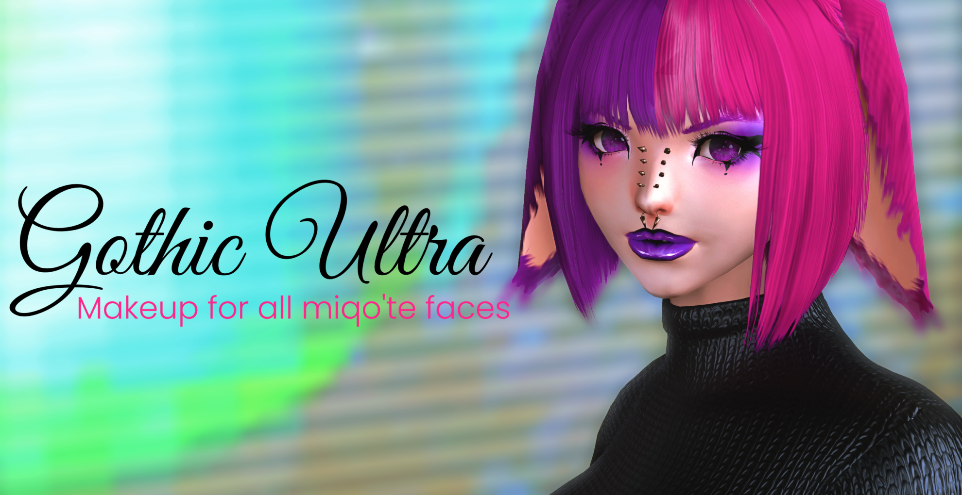 [ERIRU] Gothic Ultra (all miqo'te faces) - The Glamour Dresser : Final ...