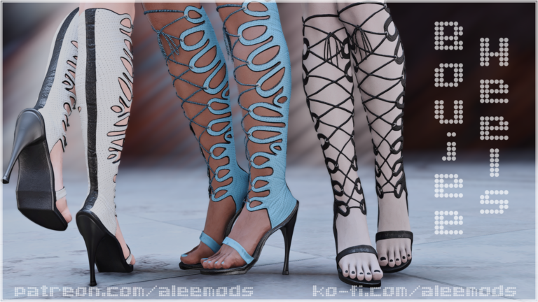 Boujee Heels (Bibo+) - The Glamour Dresser : Final Fantasy XIV Mods and ...