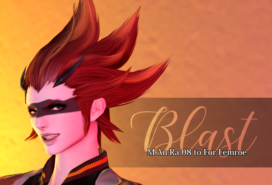 Blast - M Au Ra 08 For Femroe - The Glamour Dresser