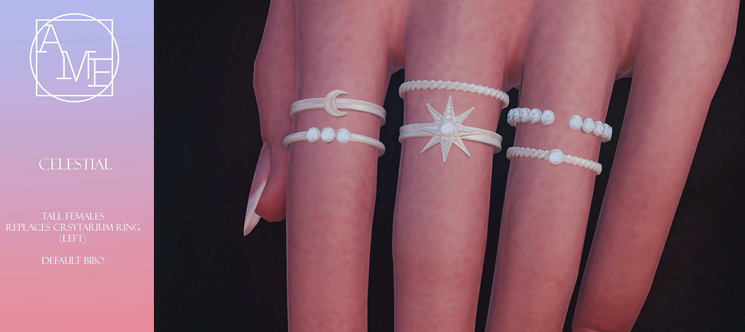 [AME] Celestial Rings - F HMAEVR (Bibo) - The Glamour Dresser : Final ...