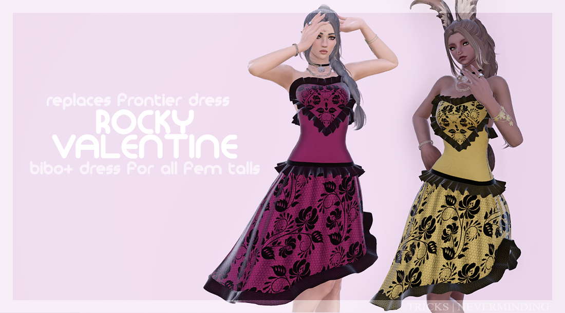 Rocky Valentine Dress! - The Glamour Dresser : Final Fantasy XIV Mods ...