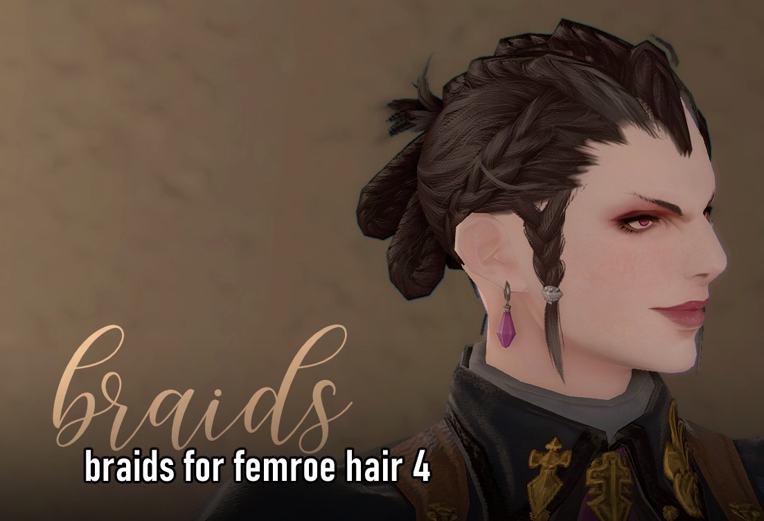 Braids - Hair Port for Femroe Hair 4 - The Glamour Dresser : Final ...