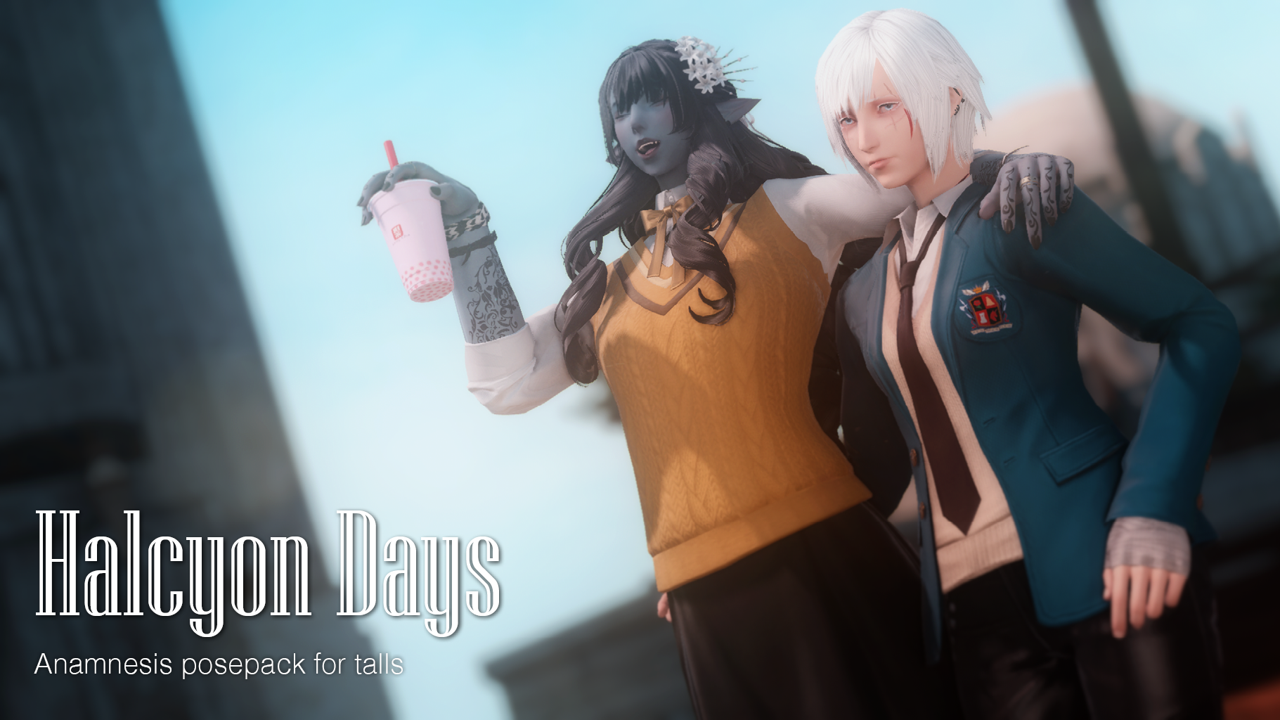 HALCYON DAYS - Couple posepack - The Glamour Dresser : Final Fantasy ...