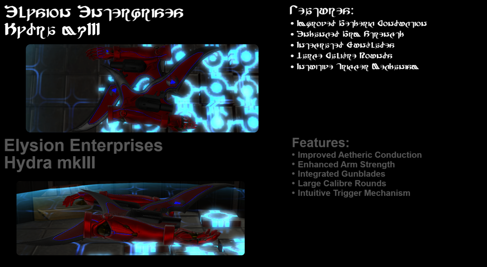 Athena mkVII prototype magitek arm - The Glamour Dresser : Final ...