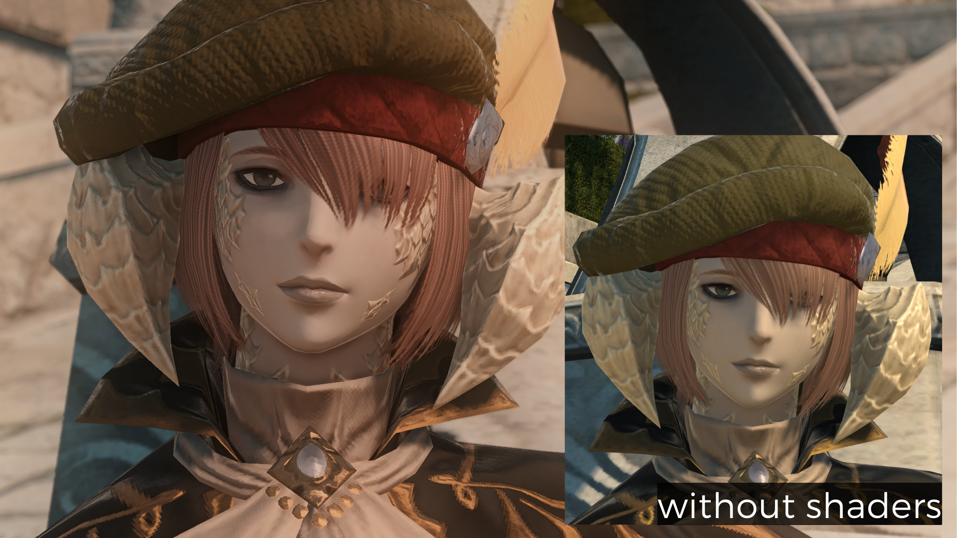 Adelphonse's eyes (Makeup for Raen Au Ra F - Face 3) - The Glamour ...