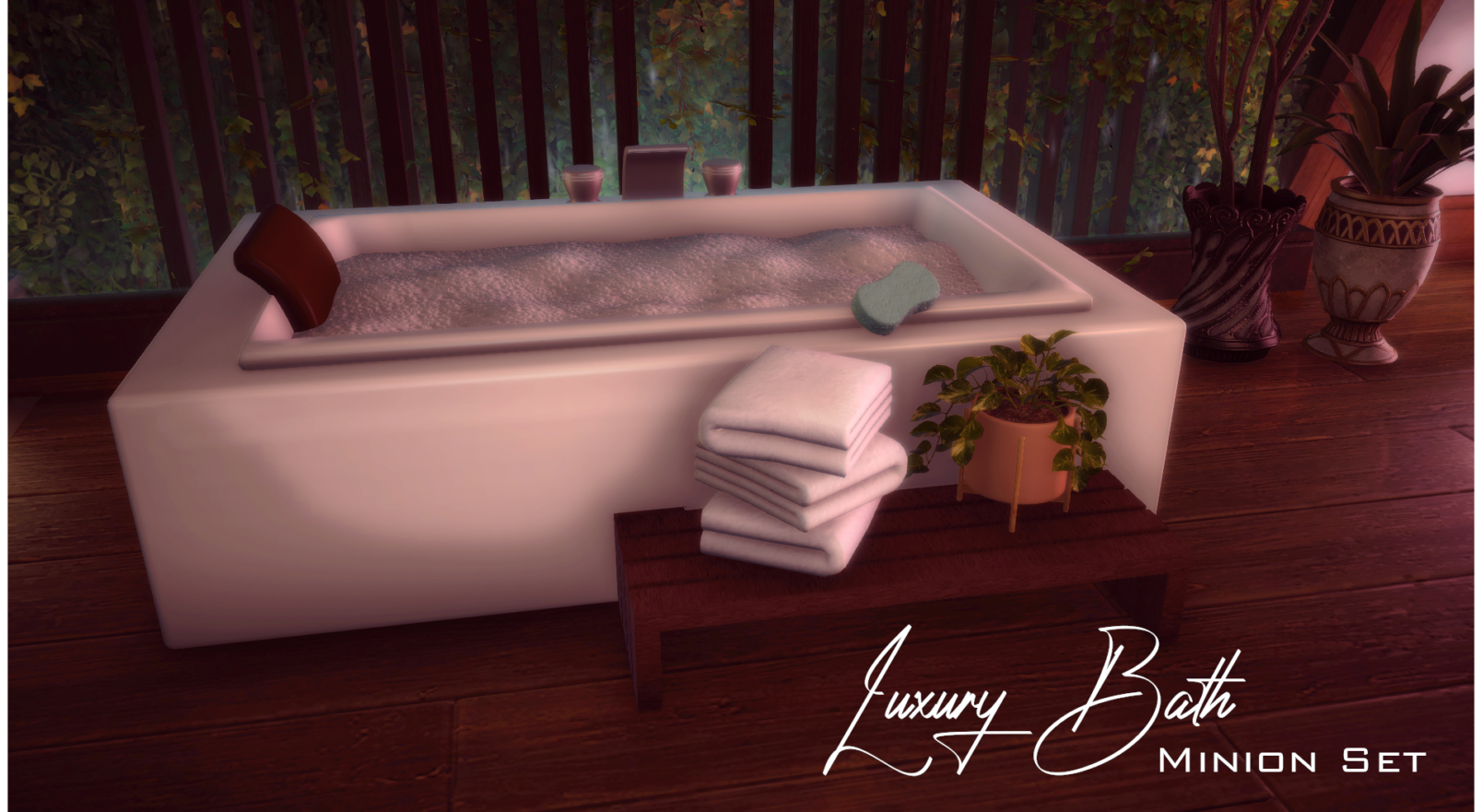 Oasis Bath - The Glamour Dresser : Final Fantasy XIV Mods and More