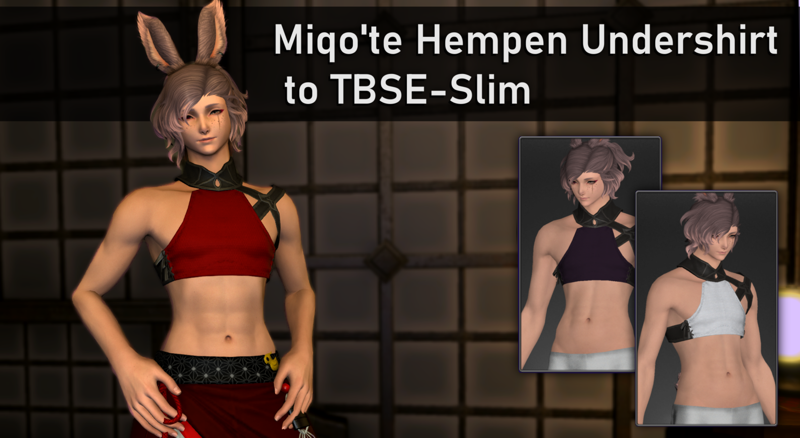 TBSE Slim Mod Archives Page 7 of 10 - FFXIV mods hosted on The Glamour Dresser