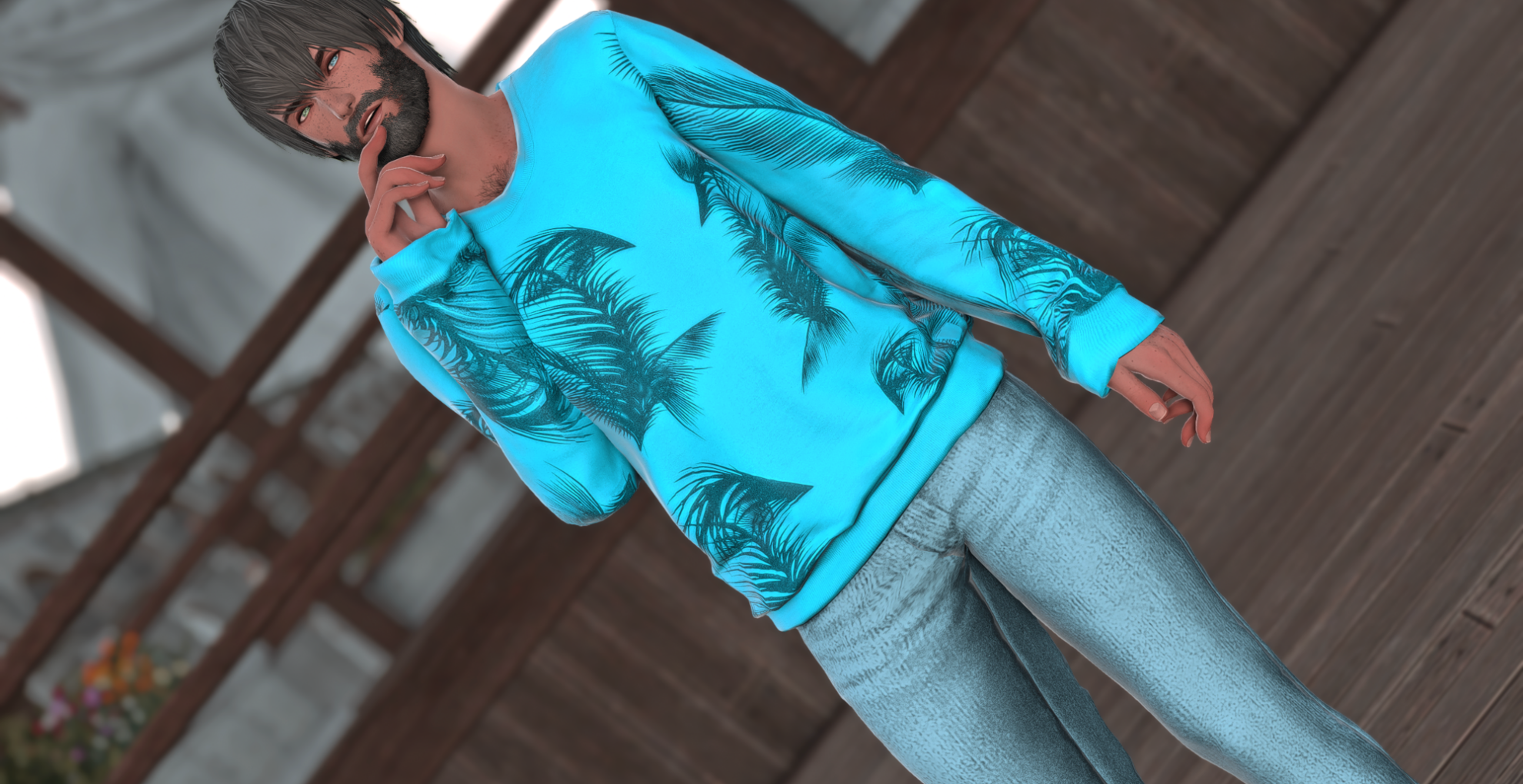 Spring Break, male casual outfit - The Glamour Dresser : Final Fantasy ...