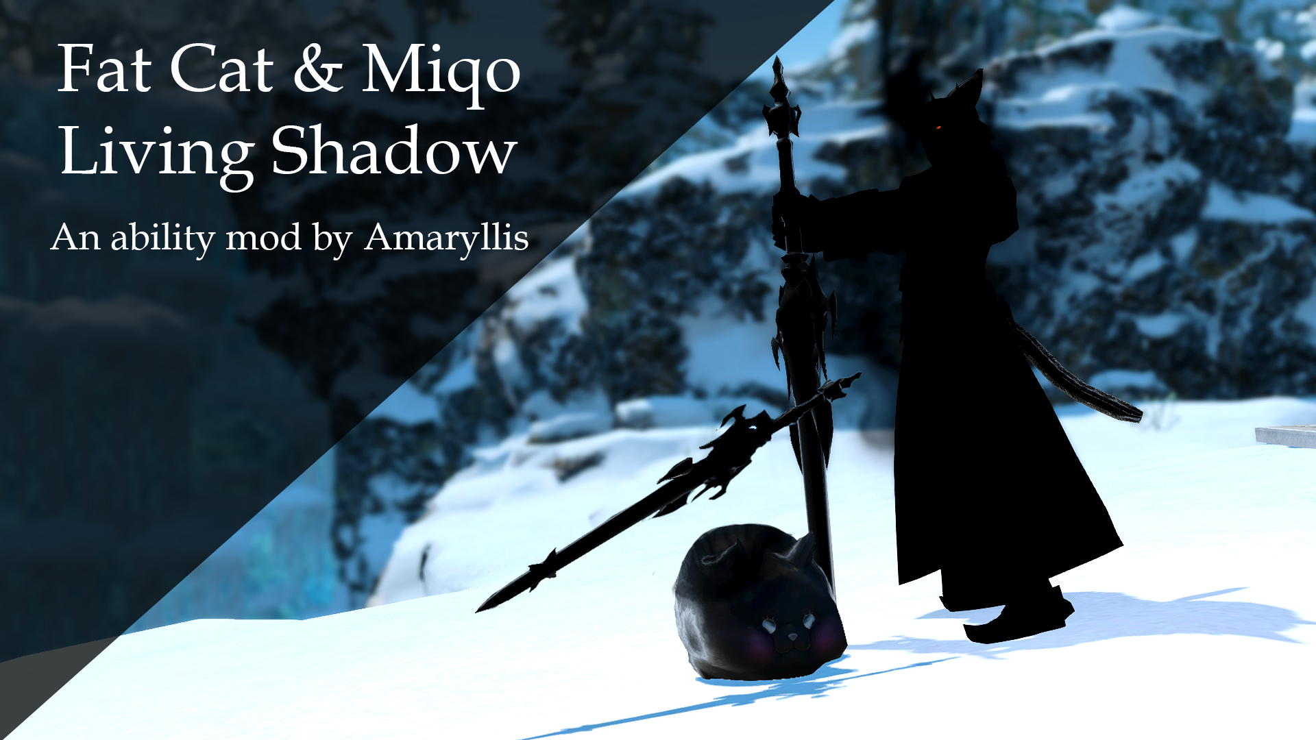Fat Cat and Miqo Living Shadow - The Glamour Dresser : Final Fantasy ...