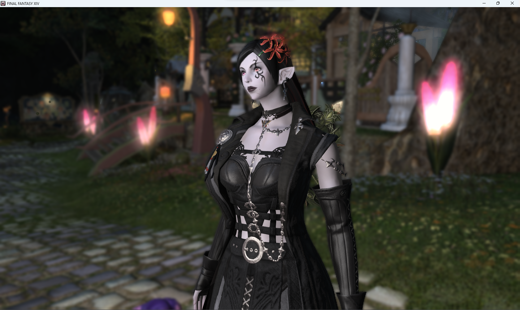 Makai Moon Gown [Bibo+ L] - The Glamour Dresser : Final Fantasy XIV Mods and More