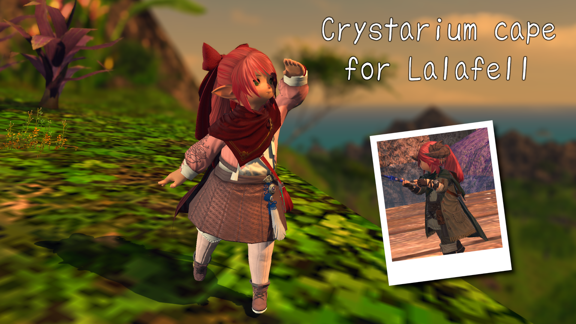 Crystarium cape for Lalafell - The Glamour Dresser : Final Fantasy XIV ...