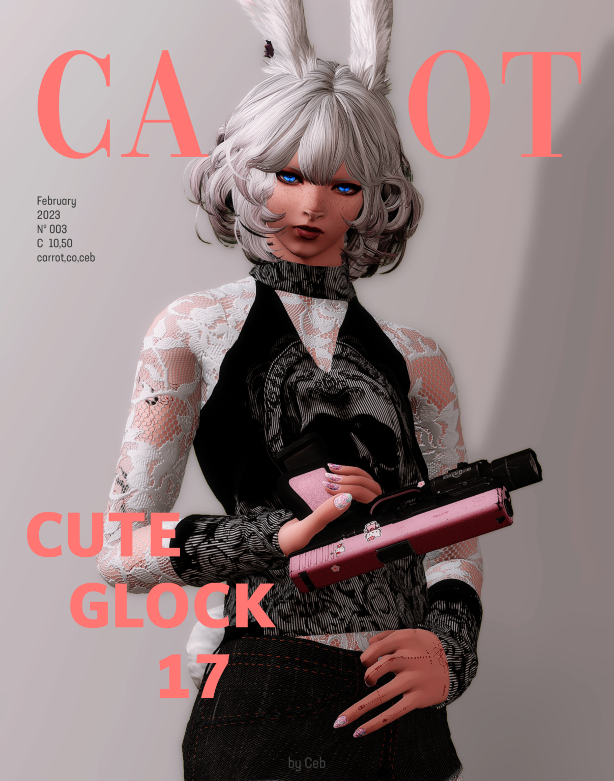 Cute Glock 17 Retexture - The Glamour Dresser : Final Fantasy XIV Mods ...