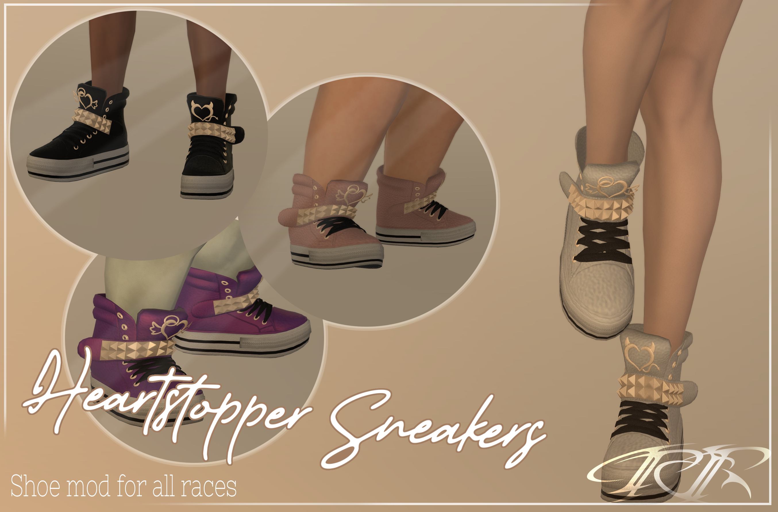 {apyr} Heartstopper Sneakers - The Glamour Dresser : Final Fantasy XIV ...