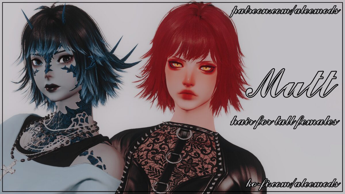 Mutt Hair - The Glamour Dresser : Final Fantasy XIV Mods and More