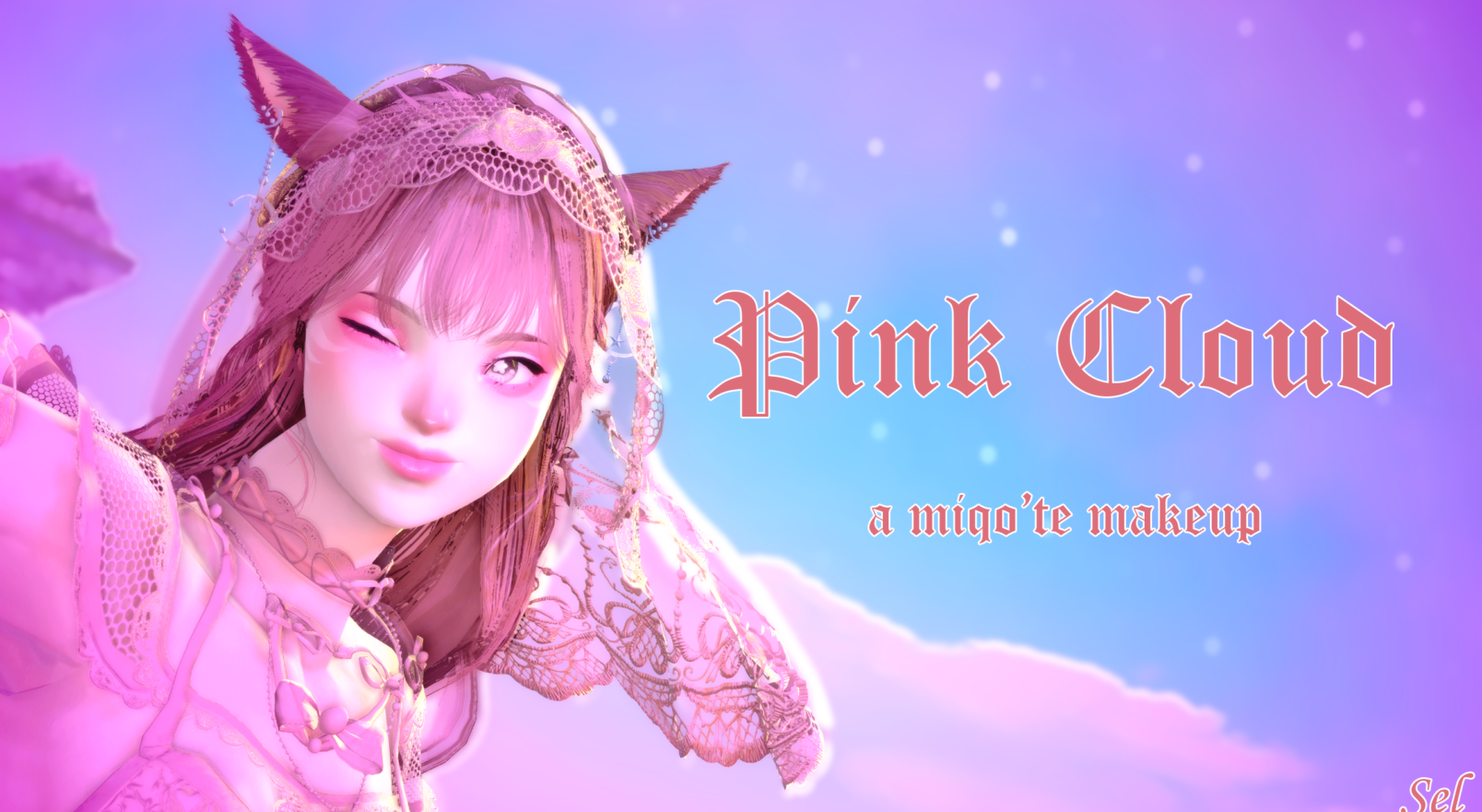 Sapphire Moon - Female Miqo'te Face 4 Makeup - The Glamour Dresser ...