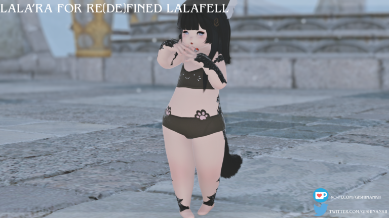 LALA'RA FOR RE[DE]FINED LALAFELL - The Glamour Dresser : Final Fantasy XIV Mods and More
