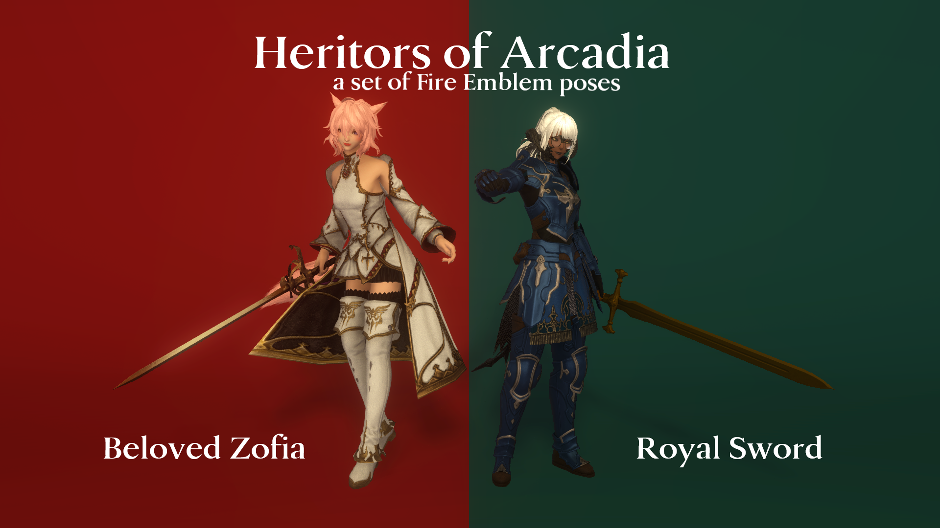 Heritors of Arcadia - The Glamour Dresser : Final Fantasy XIV Mods and More