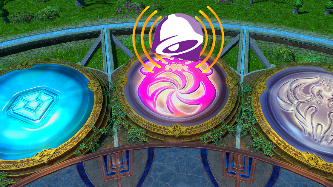 Taco Bell Bong Over Treasure Map Atomos - The Glamour Dresser : Final ...