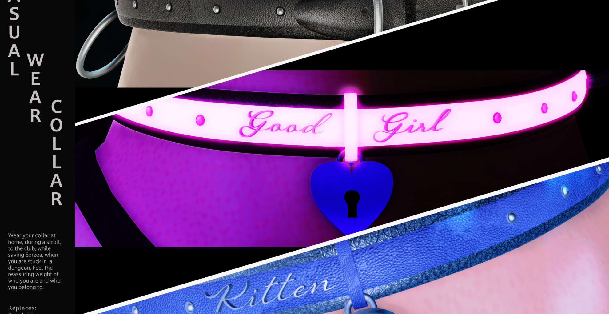 Casual Wear Collar - The Glamour Dresser : Final Fantasy XIV Mods and More