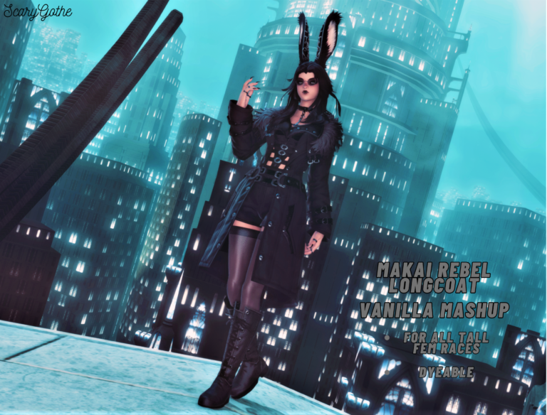 Makai Rebel Longcoat - The Glamour Dresser : Final Fantasy XIV Mods and ...