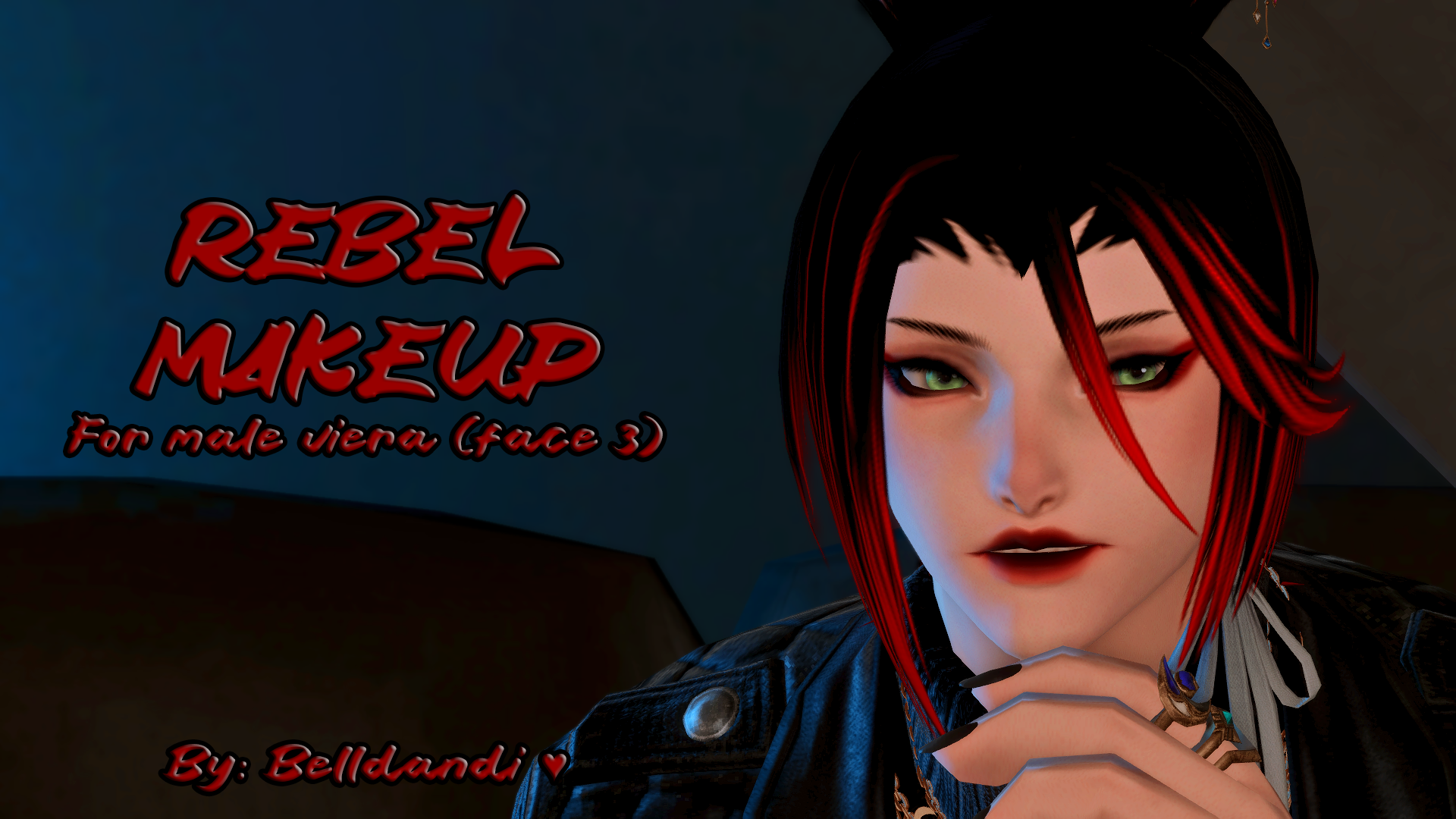 [Belldandi] Rebel Makeup - The Glamour Dresser : Final Fantasy XIV Mods ...