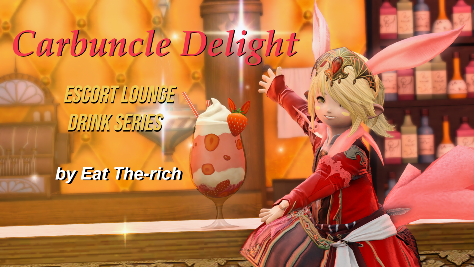 Carbuncle Delight (Escort Lounge Drink Series) - The Glamour Dresser ...