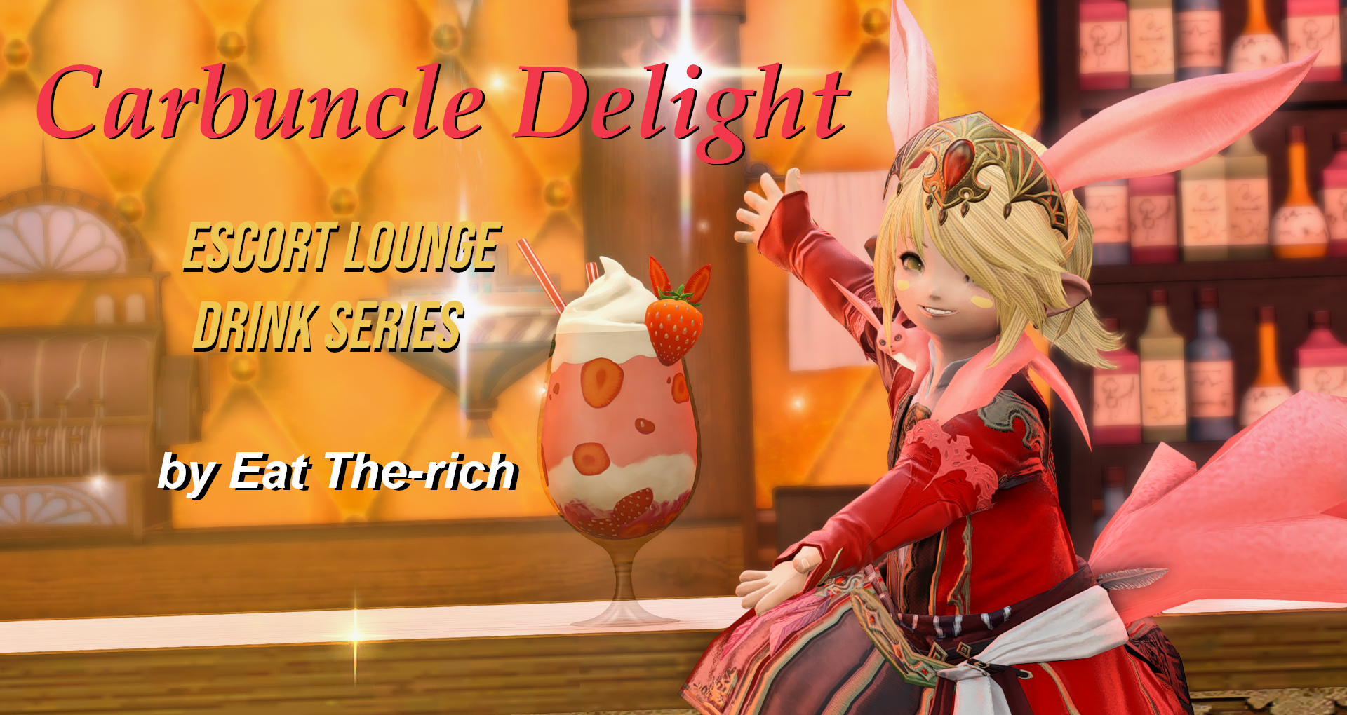 Carbuncle Delight (Escort Lounge Drink Series) - The Glamour Dresser ...