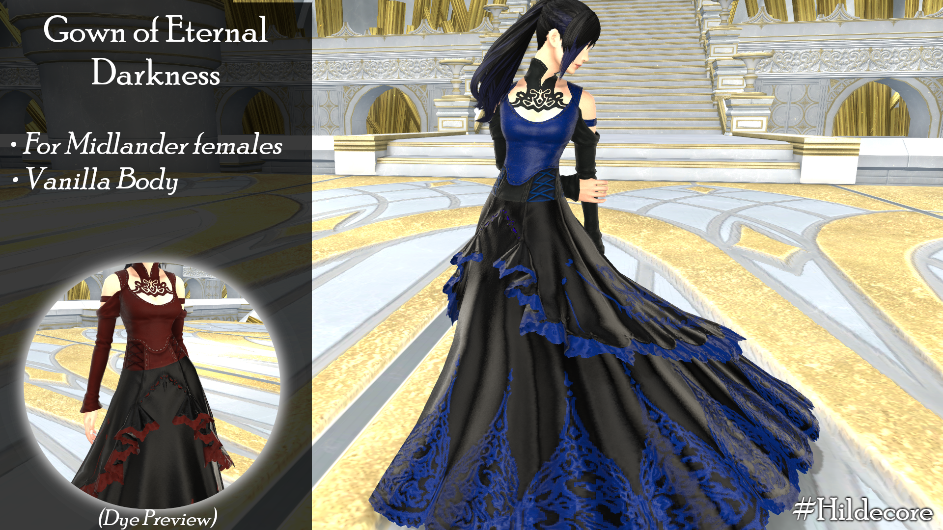 Gown of Eternal Darkness - The Glamour Dresser