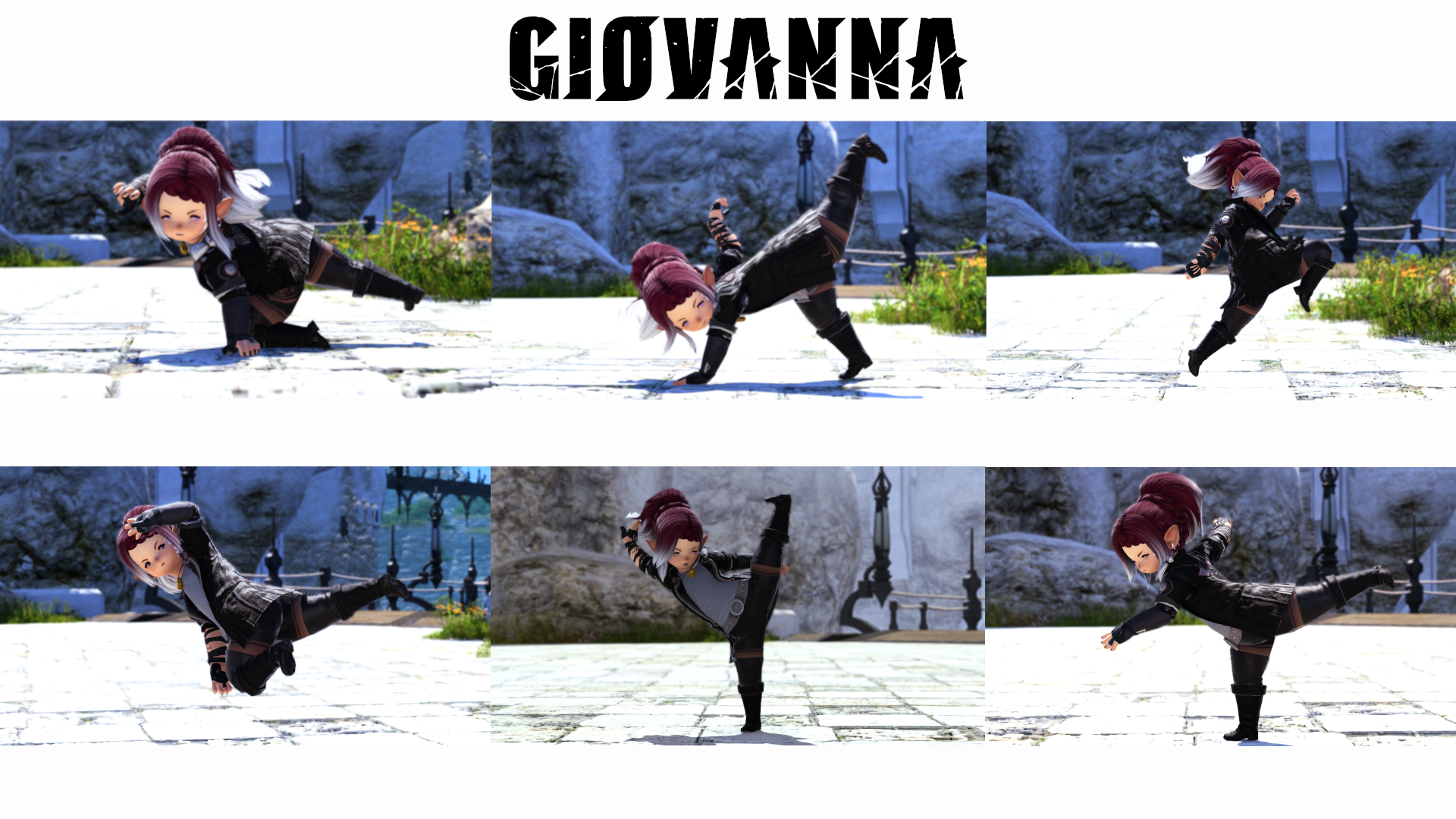 Giovanna Moveset - The Glamour Dresser : Final Fantasy XIV Mods and More